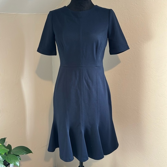 Banana Republic | Dresses | Banana Republic Navy Blue Dress Shift ...